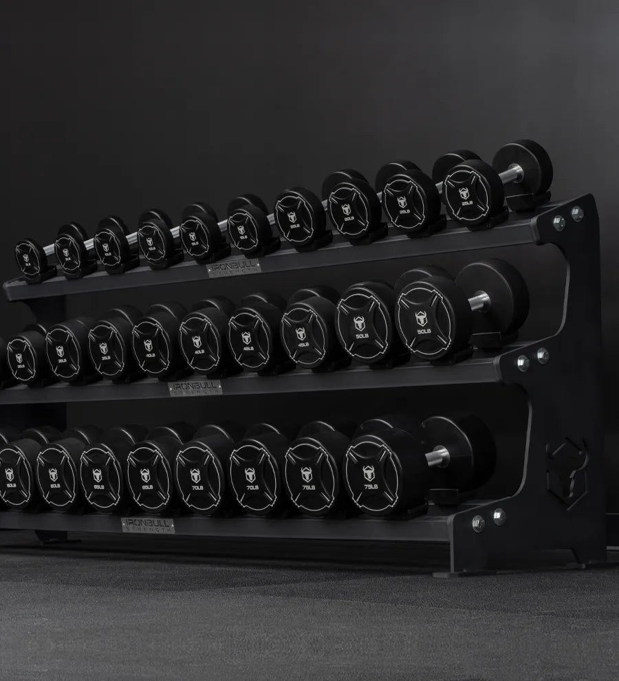 Dumbbell Set With Rack Canada | Iron Bull Strength