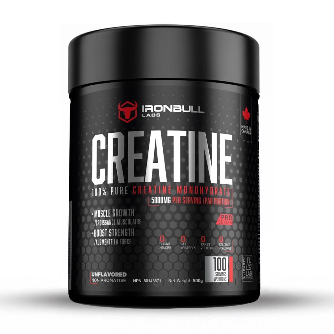 Creatine Monohydrate (Powder) | Iron Bull Strength Canada